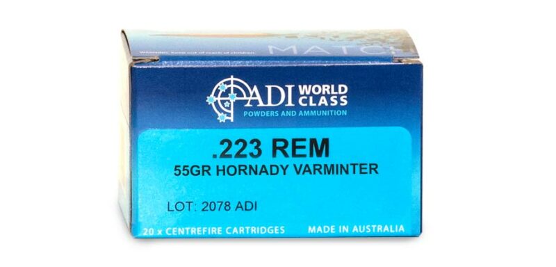 Product – .223 55gr Sierra Varminter – ADI World Class Powders and ...